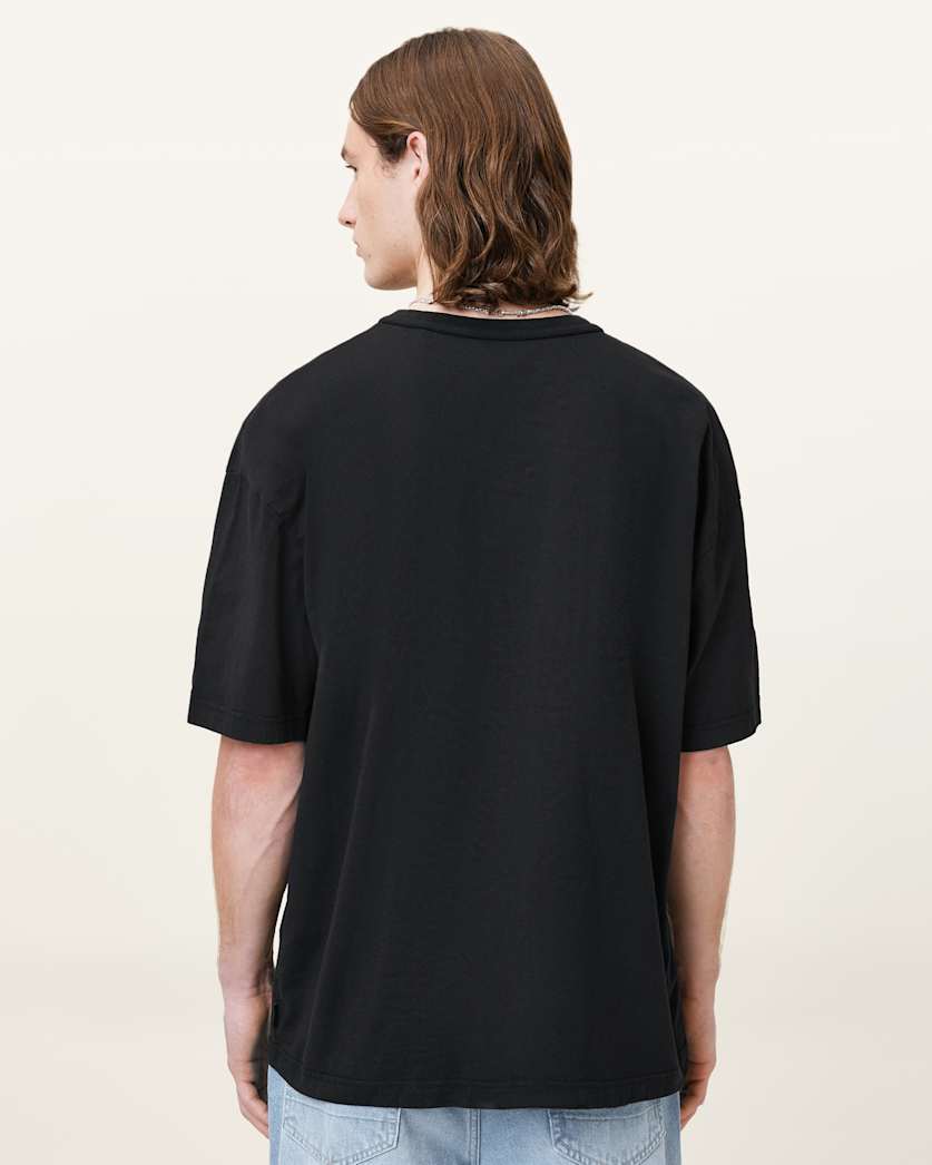 Sonny Short Sleeve T-Shirt Jet Black | ALLSAINTS US